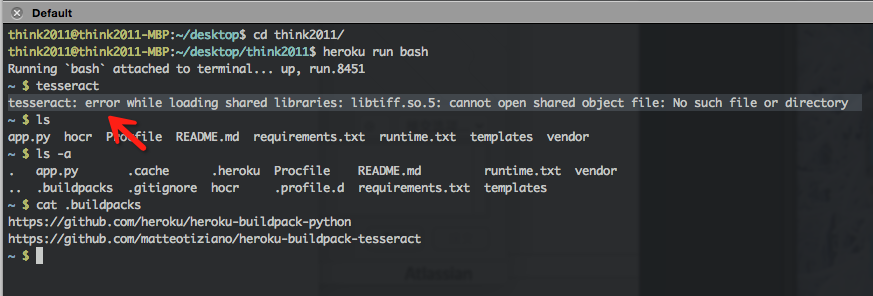 Tesseract Error While Loading Shared Libraries Libtiffso5 Cannot Open Shared Object File
